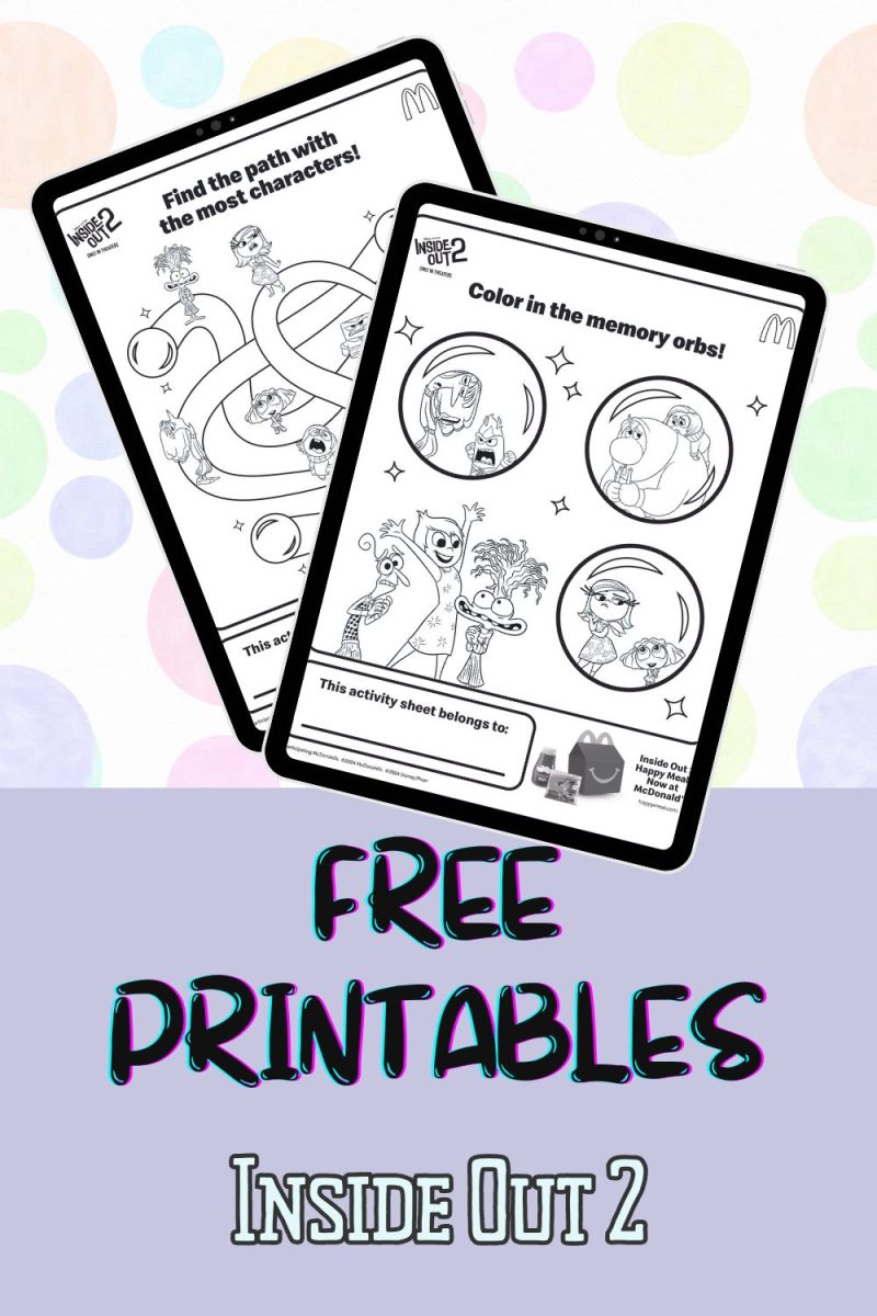 Inside Out 2 Review & Free Printable Emotions Coloring Pages - We Got ...